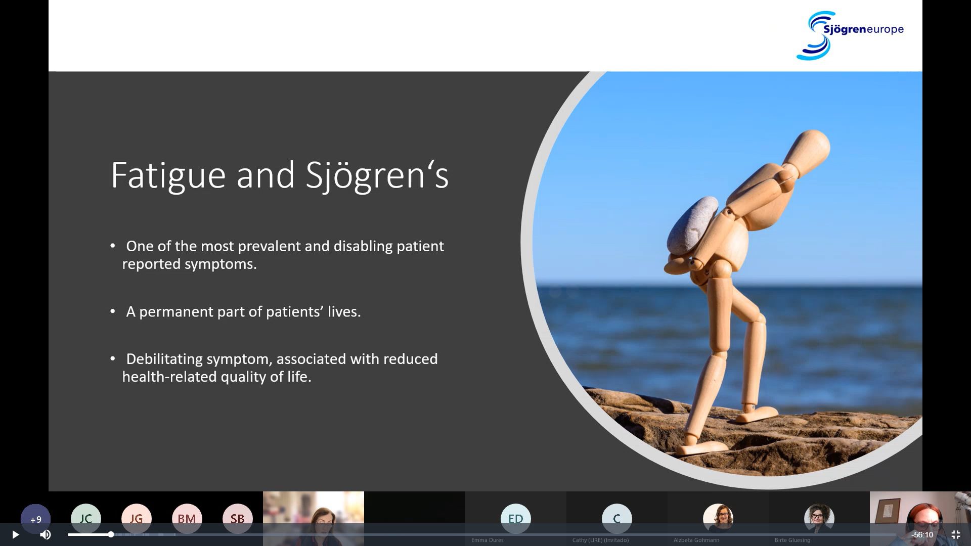 EULAR Pare best practice webinar - Sjögren Europe